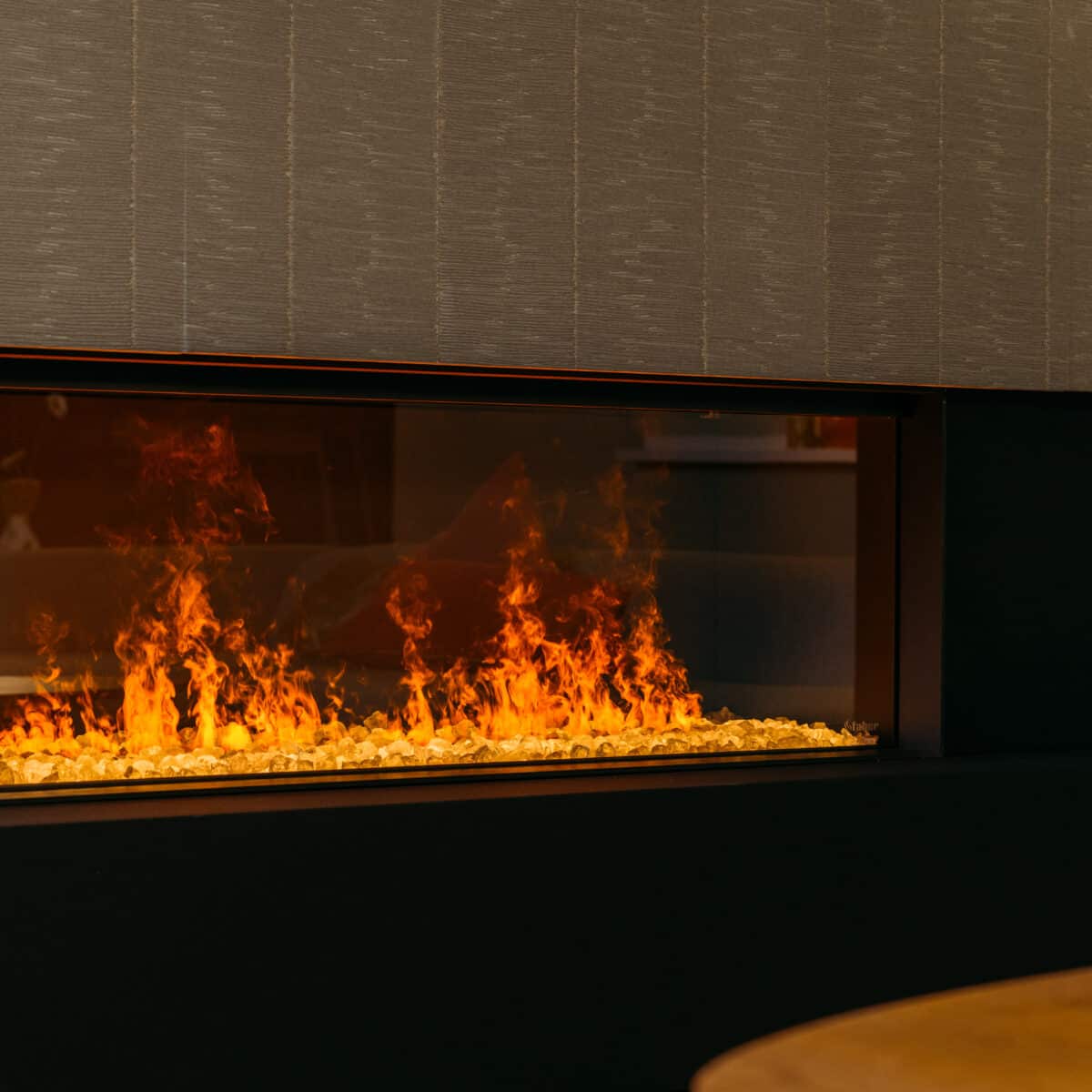 Ηλεκτρικό τζάκι ατμού ένθετο Faber e-Box 1000 - 450 ST 2000W 116x80cm